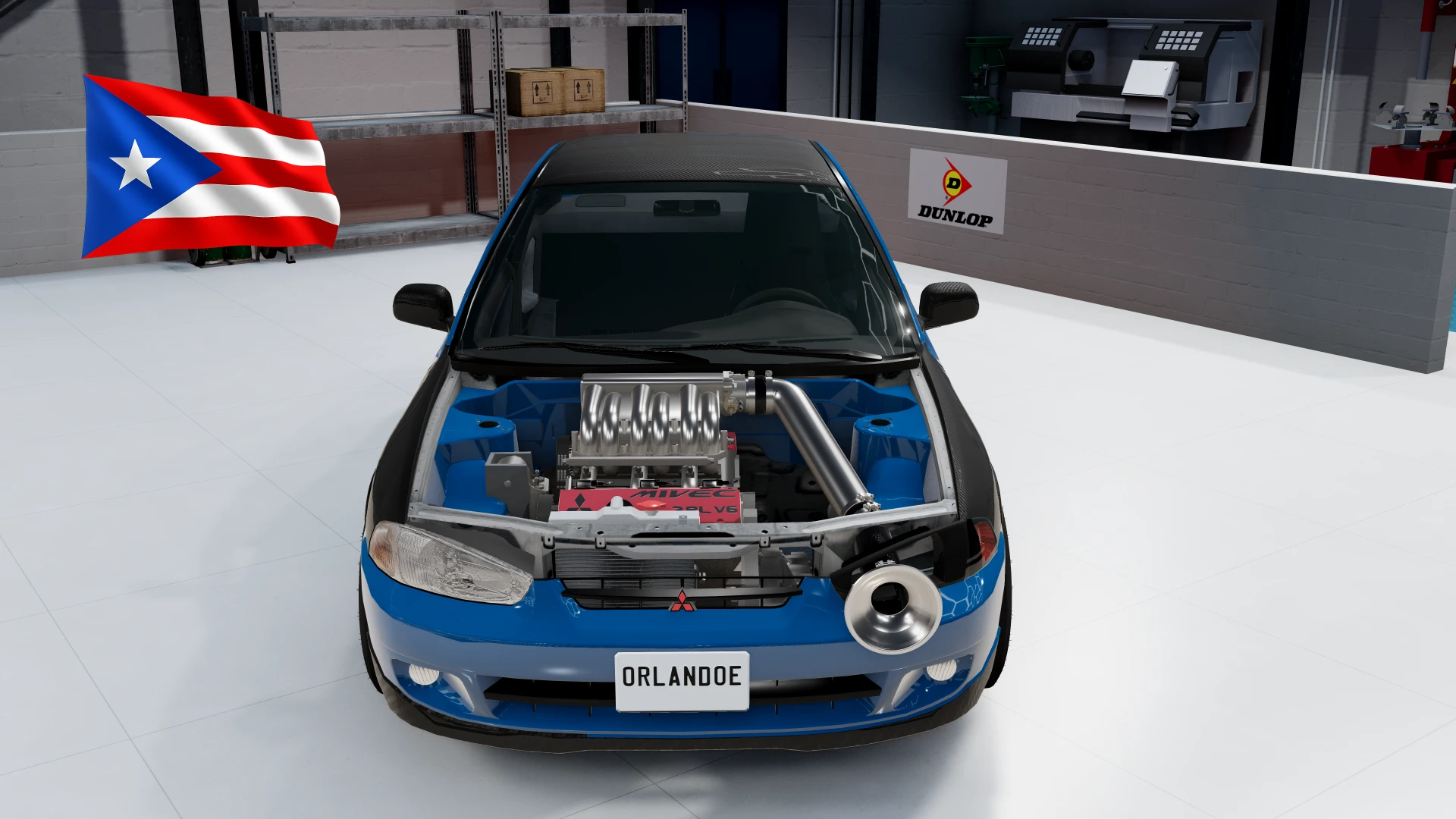 Mitsubishi Mirage V6 Swap 3 - BeamNG.drive