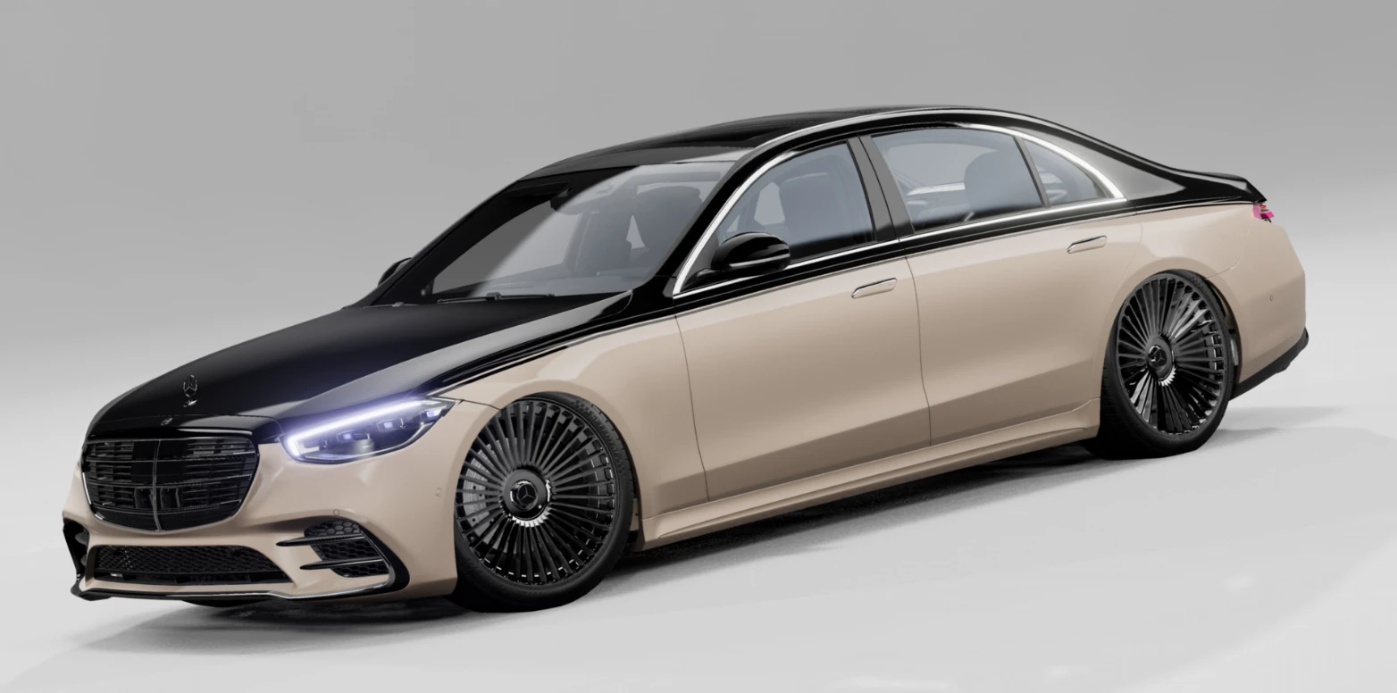 MOD 2022 Mercedes S Class MAYBACH 1.6 - BeamNG.drive