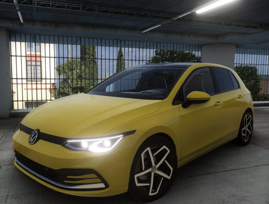 MOD Volkswagen Golf mk8 2.2 - BeamNG.drive