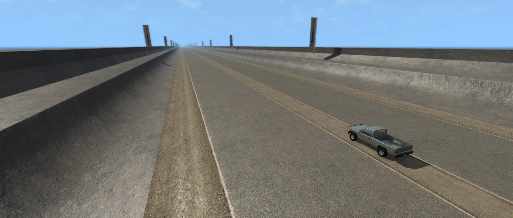 MOD MAP Endless Highway 2.6 - BeamNG.drive