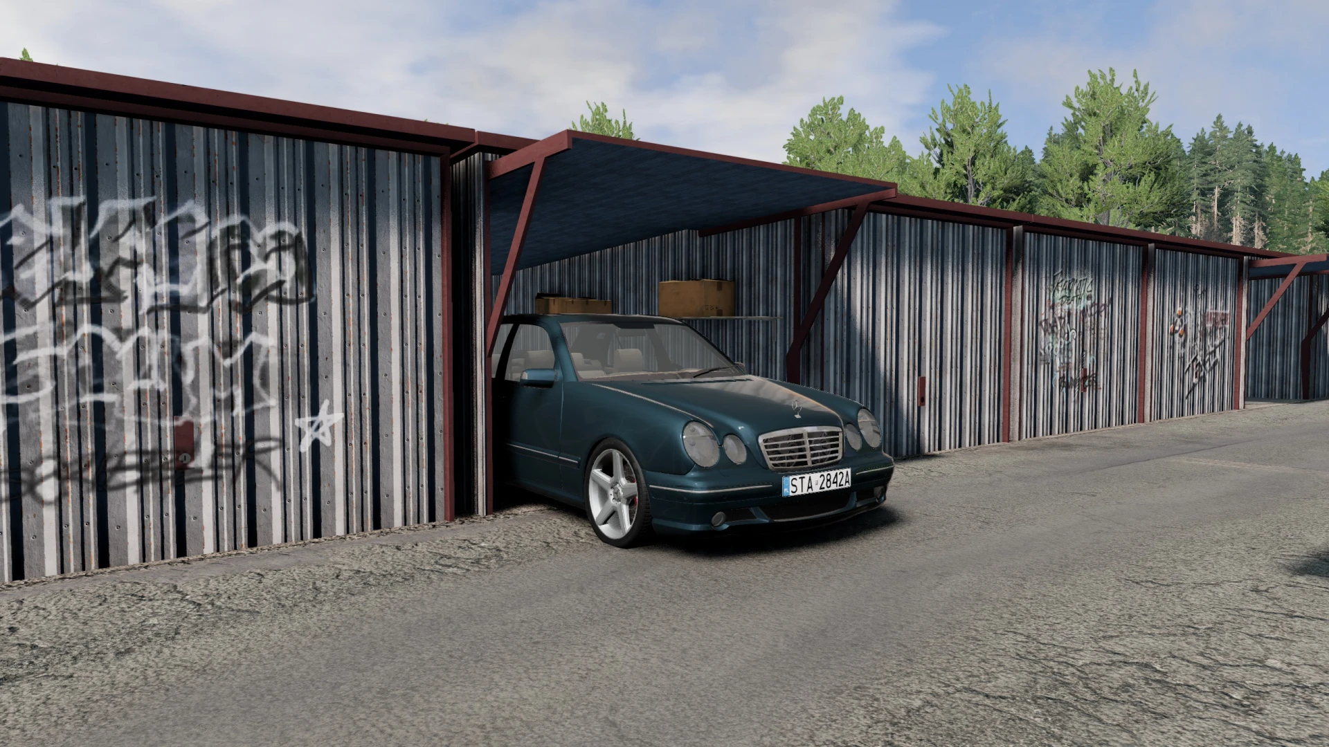 Mercedes-Benz W210 1.0 - BeamNG.drive
