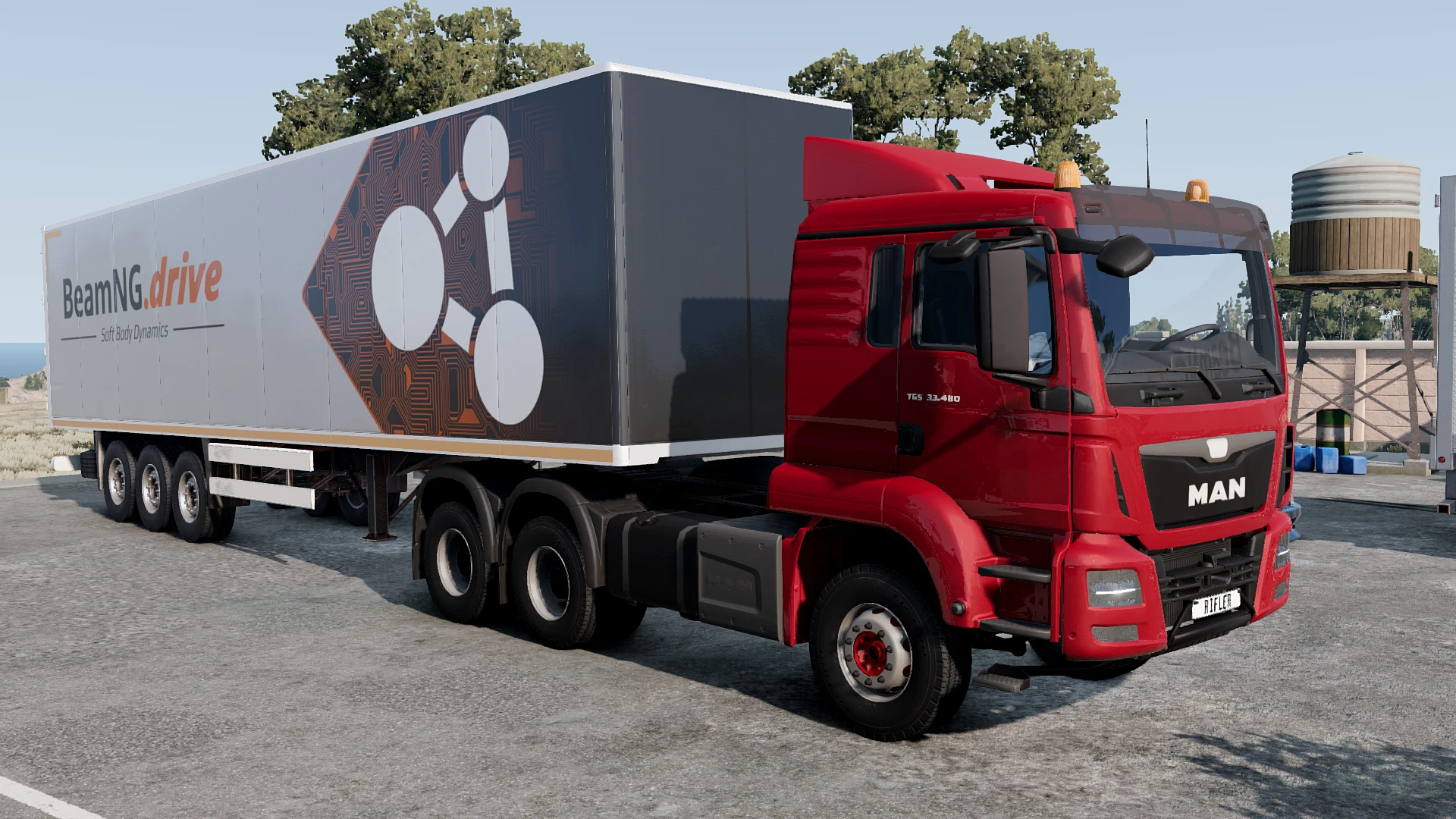 Euro Trailer 0.3 - BeamNG.drive