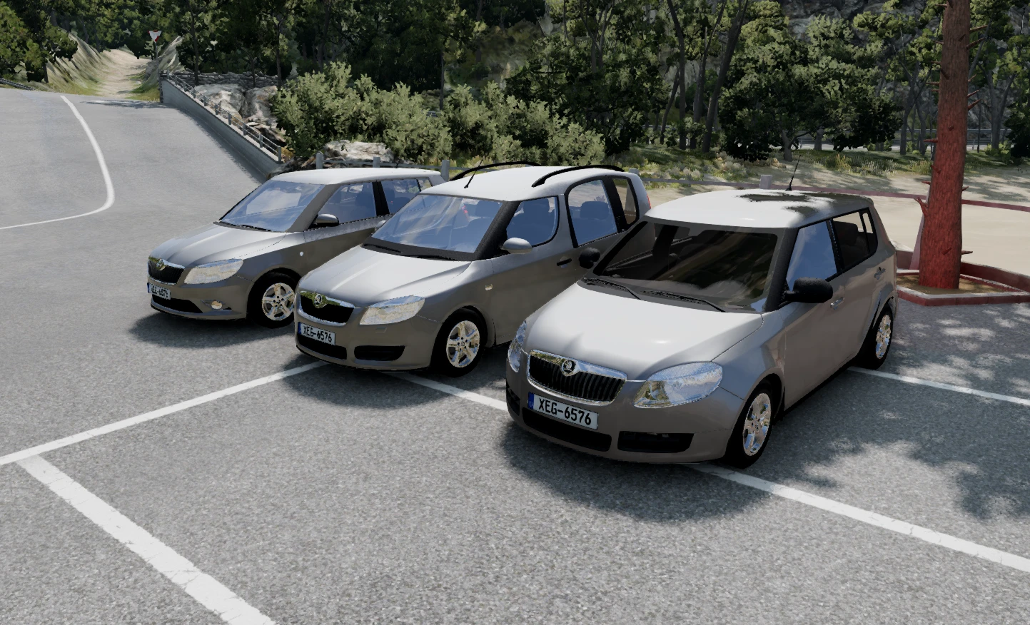 Skoda Fabia/ Roomster Pack (2006-2014) v1.0 - BeamNG.drive