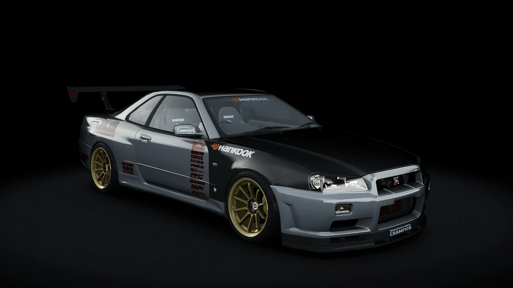 Nissan Skyline GT-R BNR 34 XS Engineering v2.1.1 - Assetto Corsa
