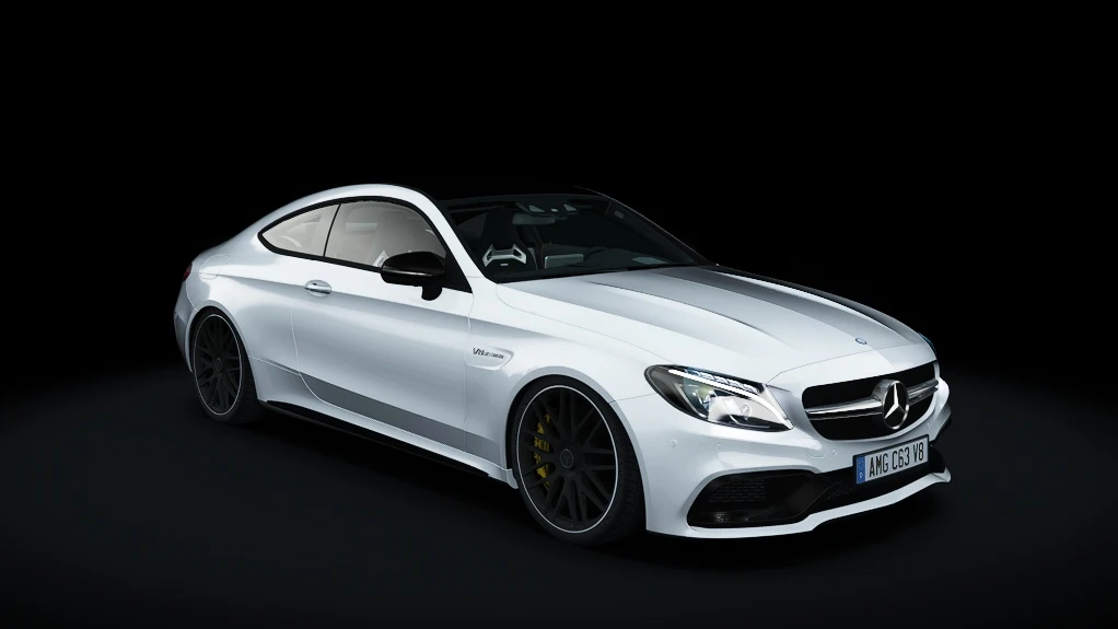 Mercedes-Benz C63 S AMG Coupe (2in1) v1.0 - Assetto Corsa