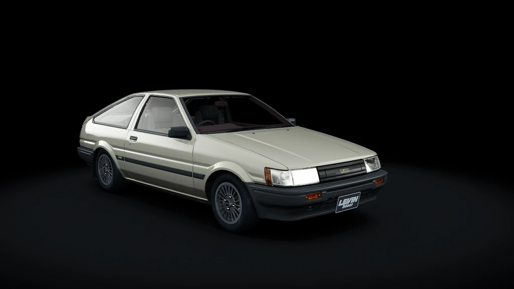 Toyota Corolla Levin AE86 1983 v0.99 - Assetto Corsa