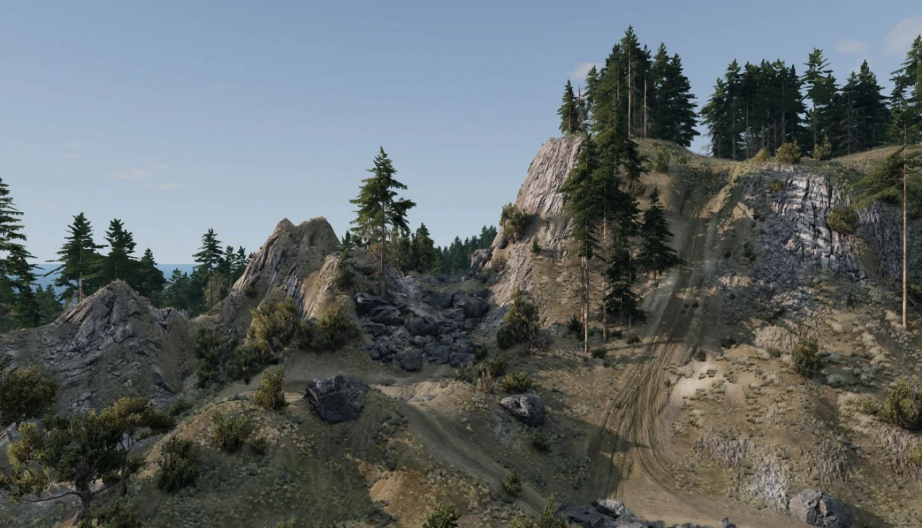 MOD MAP REKT Desert Island Off Road 4.3.5 - BeamNG.drive