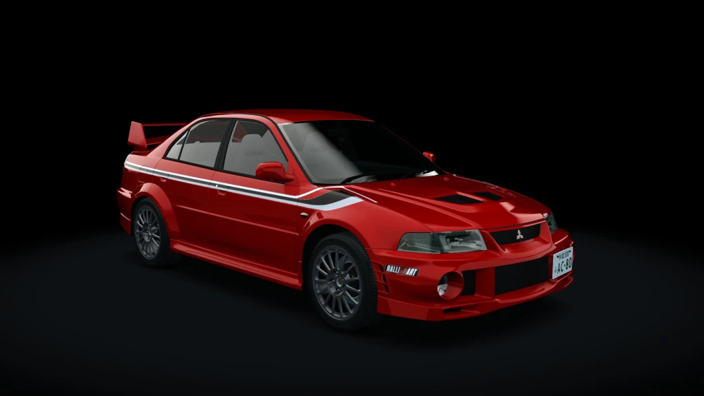 Mitsubishi Lancer GSR Evolution VI 1.2 - Assetto Corsa
