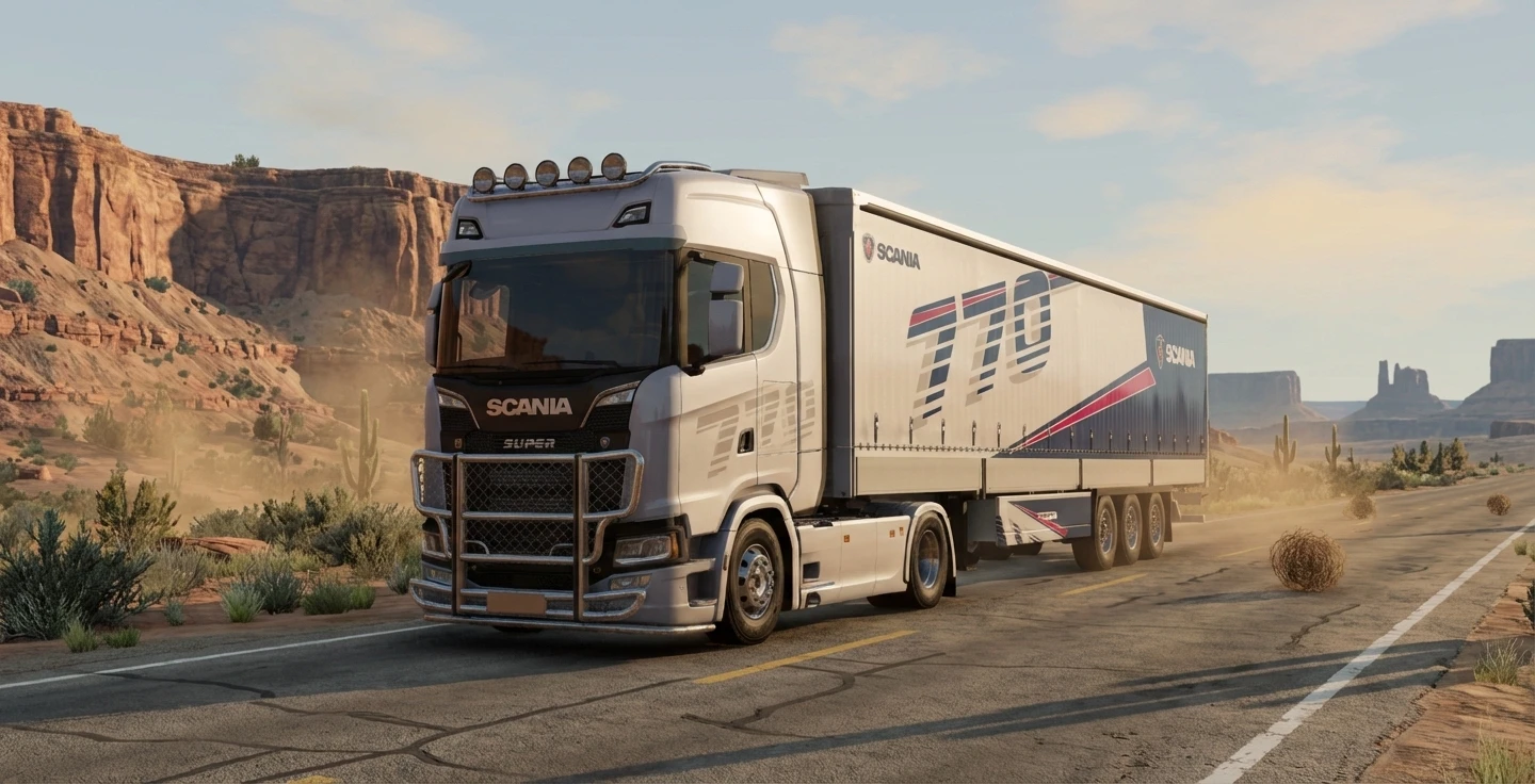 Scania S- series Trucks RELEASE - BeamNG.drive