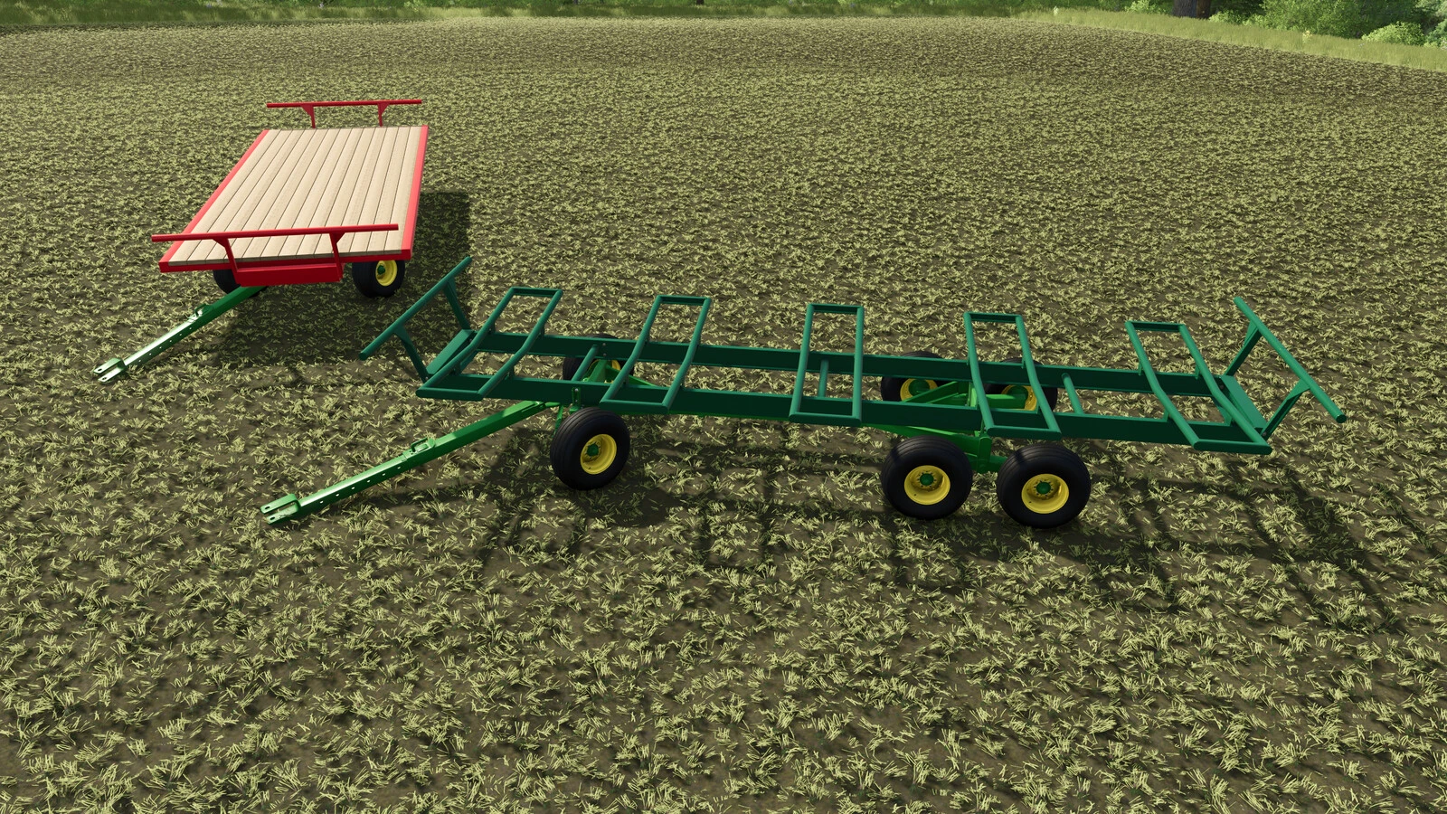 John Deere 1275 Bale Wagons 1.0 - FS25