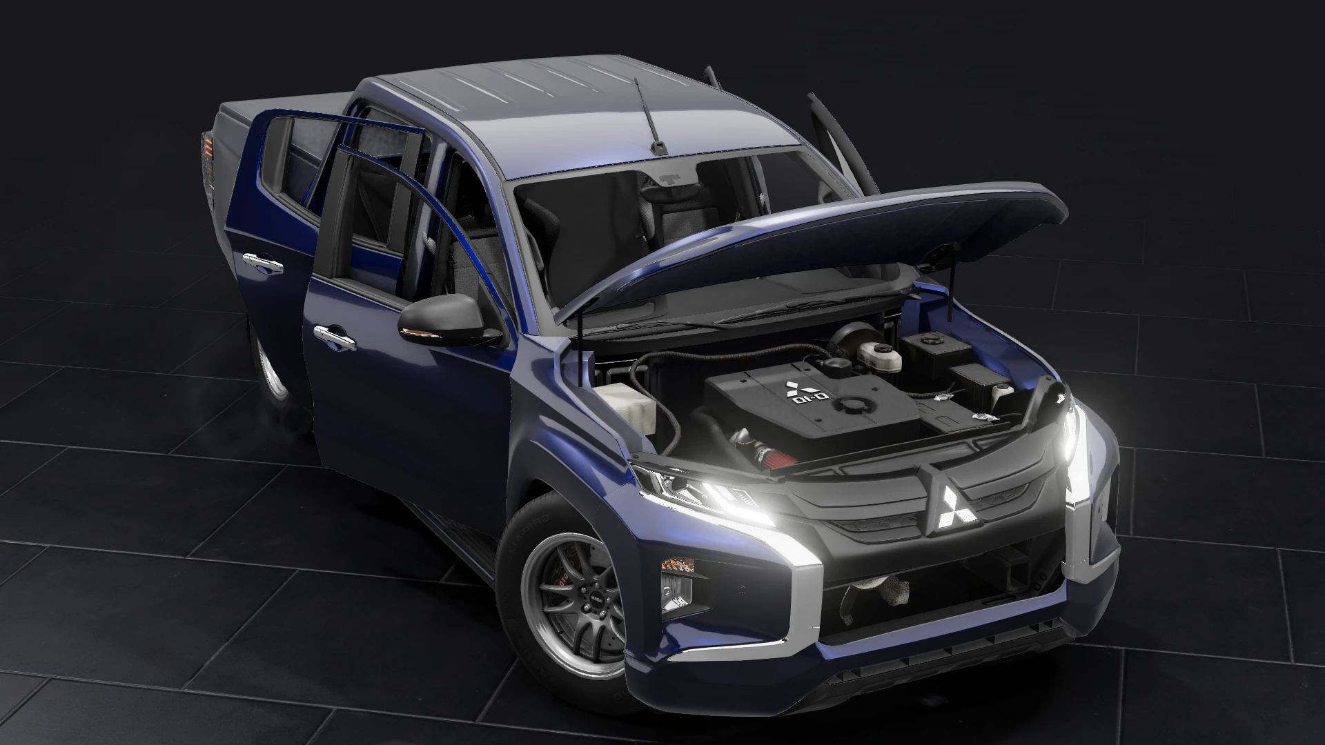 (PAID) 2020 Mitsubishi Triton L200 Double Cab BeamNG.Tuner Official ...