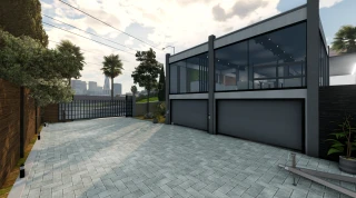 WCUSA Modern House with openable JBEAM doors 1 - BeamNG.drive
