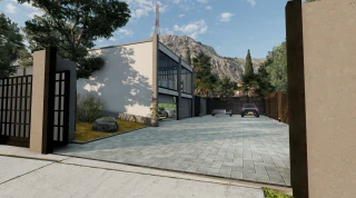 WCUSA Modern House with openable JBEAM doors 1 - BeamNG.drive