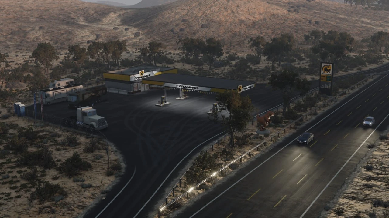 Random Dessert Highway V1.2 - BeamNG.drive